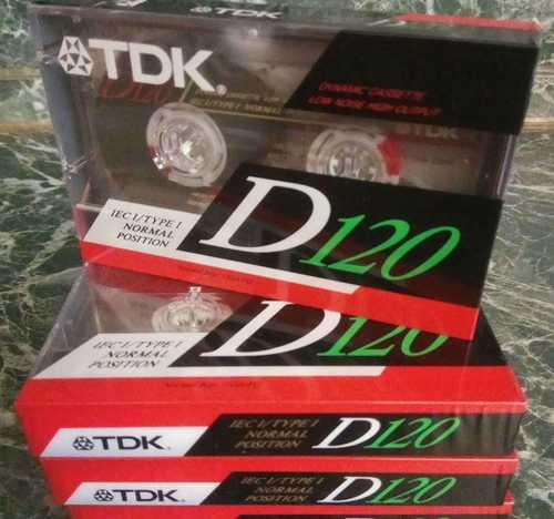 Аудиокассеты TDK 120