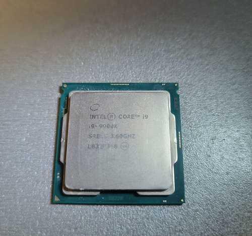 Intel core i9 9900k