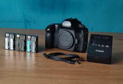 Canon 5D / полный кадр / 3 аккумулятора