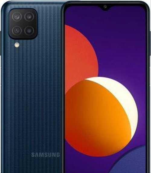 Смартфон Samsung M127 Galaxy M12 3/32Гб Black