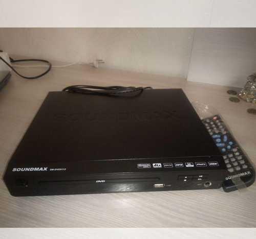 DVD плеер новый Soundmax SM-DVD5113