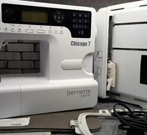Швейная машина bernette Chicago5. 7. deko b70. b77