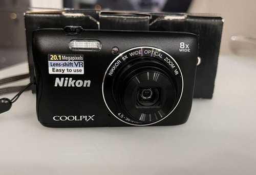 Компактный фотоаппарат Nikon coolpix S3700