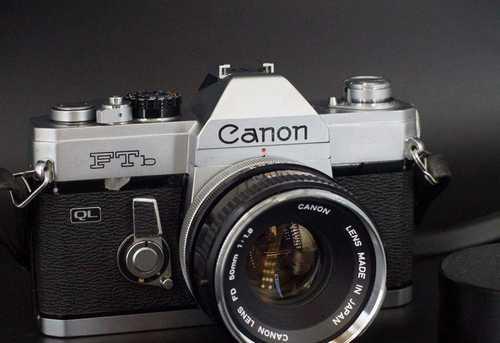 Canon FTb QL + 50 1.8