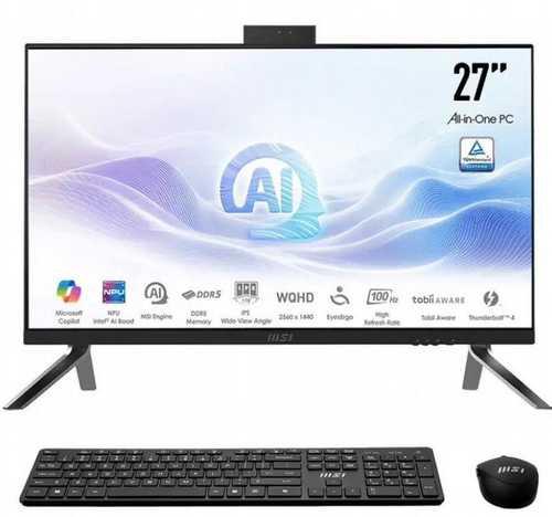 Моноблок MSI Modern AM273QP 1UM-002XRU, 27"