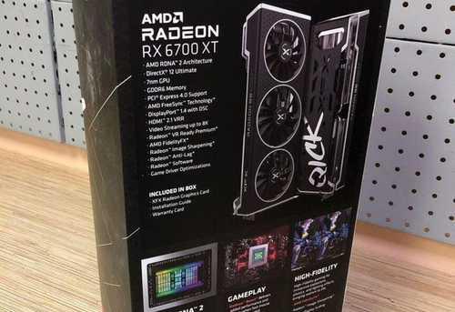 Видеокарта XFX AMD Radeon RX 6700 XT Speedster qic