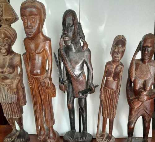 Статуэтки африканские из дерева