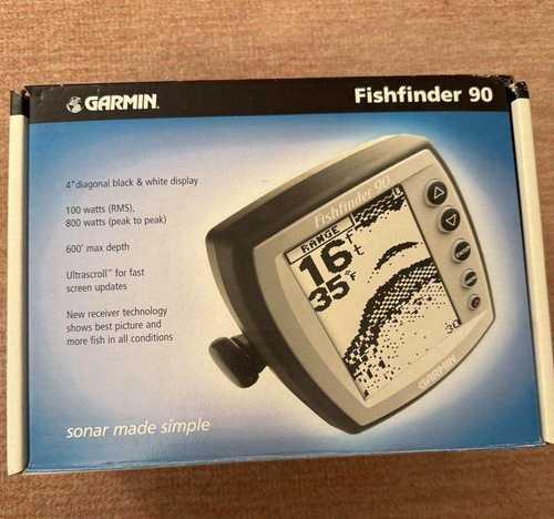 Эхолот garmin fishfinder 90