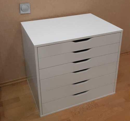 Тумбочка alex IKEA Алекс икея 67х59 см