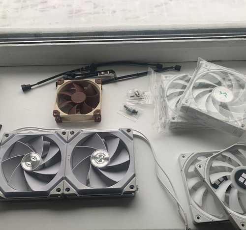 Вентиляторы Lian li, Noctua, Deepcool, Thermalight