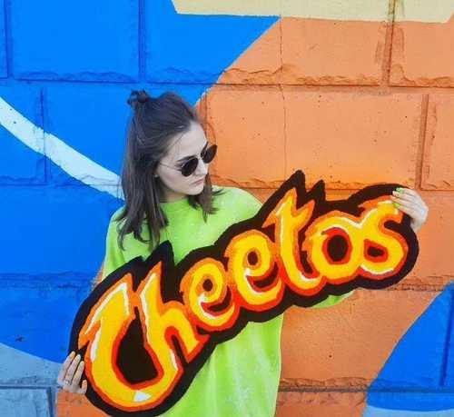 Тафтинговый ковер ручной работы "Cheetos"