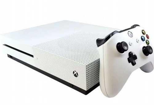 Xbox One s 1tb c 2 гемпадами +игры