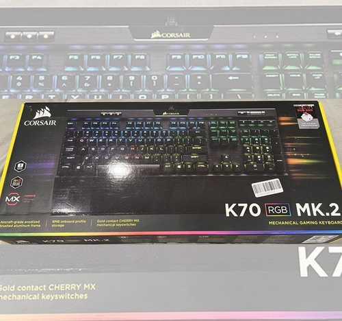 Игровая механическая клавиатура Corsair K70 MK.2