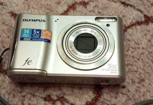 Цифровой фотоаппарат olympus 5x optical zoom fe-47