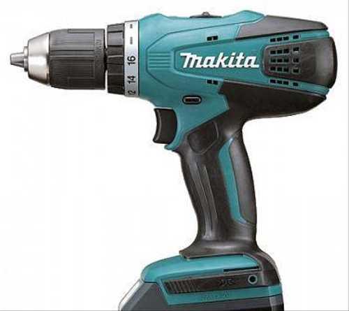 Аккум.дрель makita DF457DWE 18В, 2х1.5Ач, Li-ion