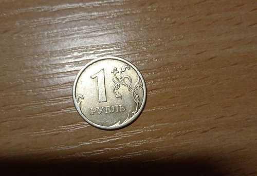 Монета 1 рубль 2006 года спмд не магнитная