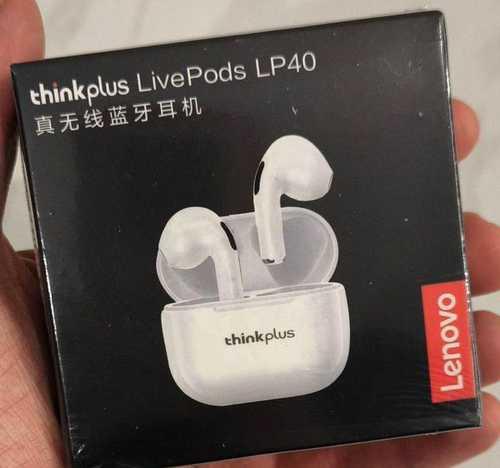 Беспроводные наушники Lenovo Live Pods LP40