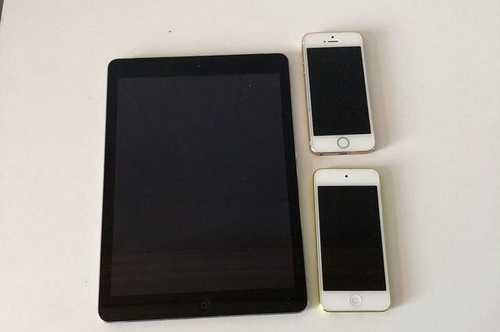 iPod touch, iPhone iPad air