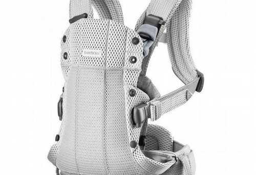 Рюкзак-кенгуру BabyBjorn Harmony 3D Mesh серебряны