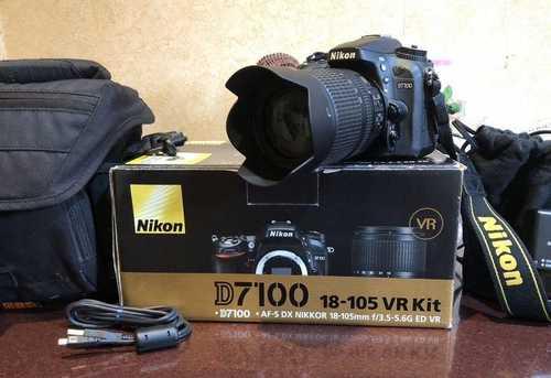 Зеркальный фотоаппарат Nikon d7100