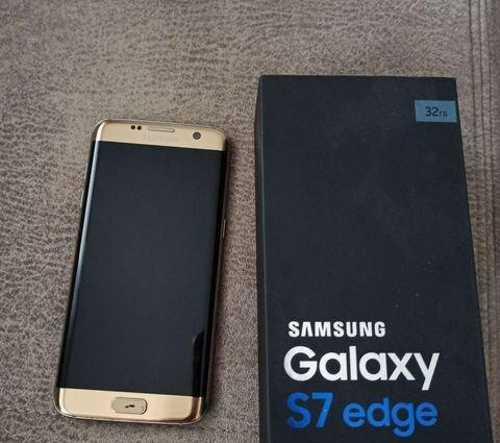 Телефон Samsung galaxy s7edge duos
