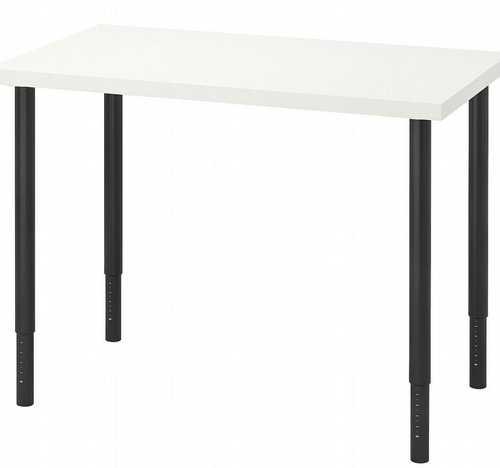 Письменный стол - IKEA linnmon/olov, 100x60 см