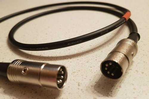 Балансный кабель 5Din-5 Din 1 метр
