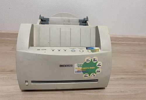 Принтер лазерный samsung 1210