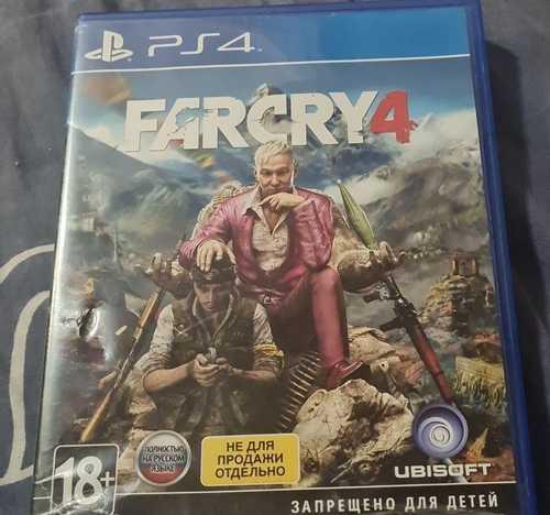 Диски на ps4 Far cry 4