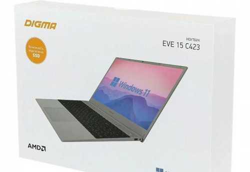 Ноутбук Digma, Ryzen, SSD 512 GB