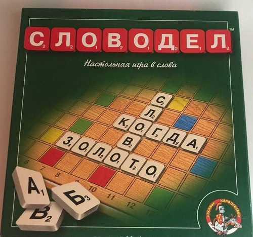 Настольная игра Словодел