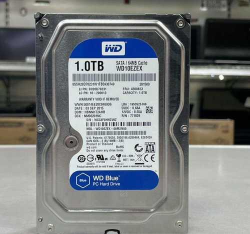 WD Caviar Blue, 1Tb, HDD, SATA III, 3.5"