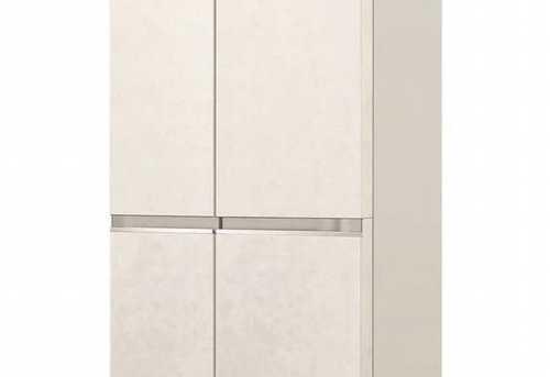 Холодильник Side by Side LG GC-B257sezv бежевый
