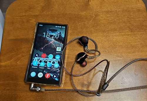 Hi fi плеер Fiio M11 с наушниками Fiio FH7