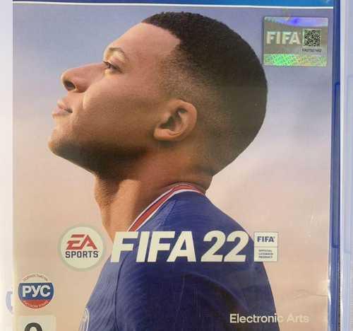 Fifa 22 ps4 диск