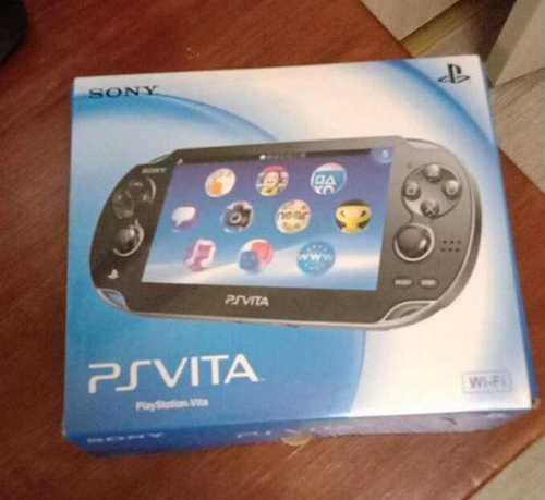 PS Vita новая, 128гб, игры, чехол, пленка