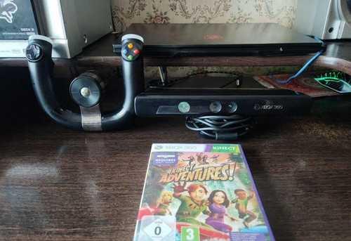 Microsoft Kinect и руль для Xbox 360