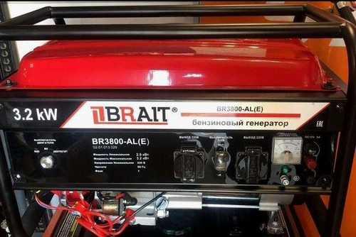 Бензиновый генератор Brait BR 3800AL(E)
