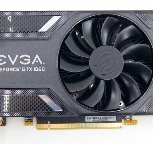 Видеокарта evga GTX 1060 SC 6 GB