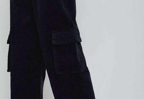 Вельветовые новые брюки карго Sela XS