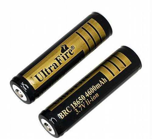 Аккумулятор UltraFire 18650 (4600mA, 3,7 В)