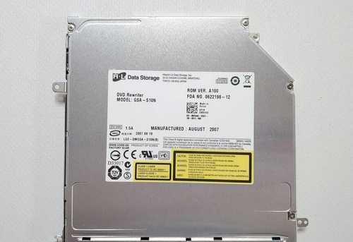 DVD привод с панелью ноутбука Dell XPS M1330 PP25L