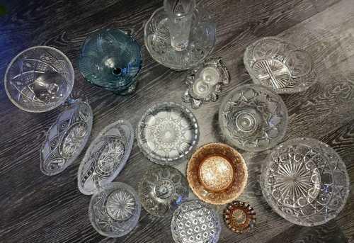 Хрустальная, стеклянная посуда