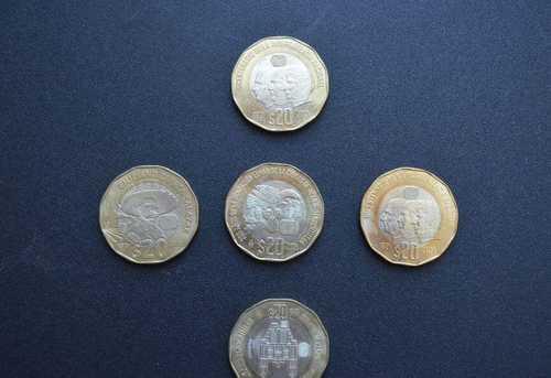 Монеты банка Мексики