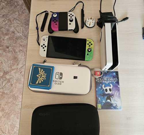 Nintendo switch oled 64gb с играми