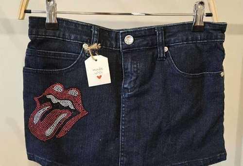 Юбка джинсовая винтаж