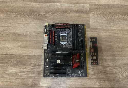 Материнская плата MSI h170a gaming pro