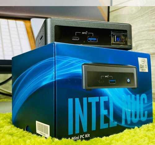 Мини Пк Intel NUC core i3-10110 8Gb SSD256