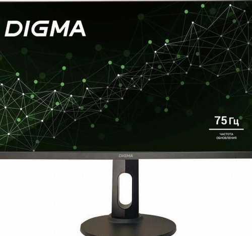 Digma 27" Progress 27P505Q черный IPS LED 16:9 hdmi M/M матовая HAS 350cd 178гр/178гр 2560x1440 75Hz