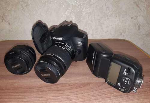 Зеркальная камера Canon EOS 2000D 18-55mm
